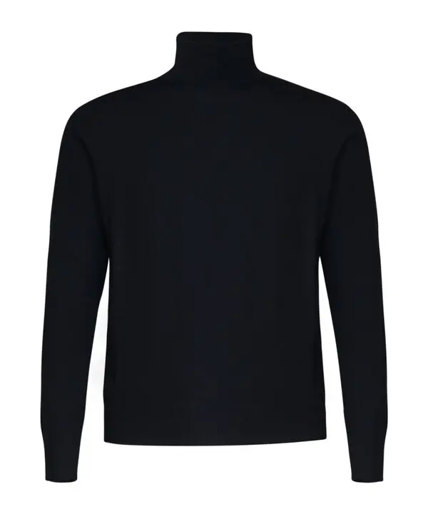 GIULIANO GALIANO Ribbed Trim High Neck Knitwear