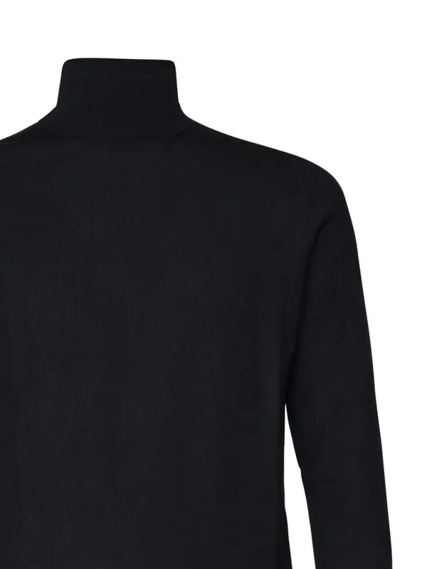 GIULIANO GALIANO Ribbed Trim High Neck Knitwear