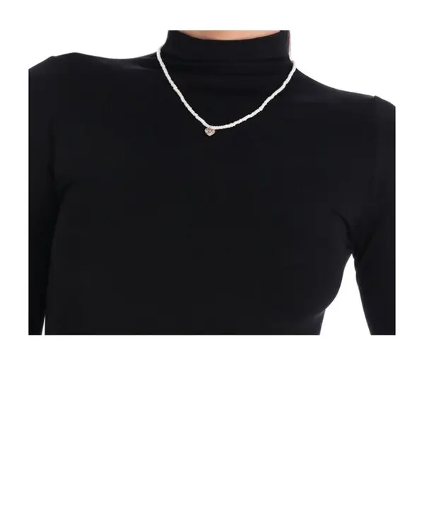 COACH Heart Shaped Pendant Necklace