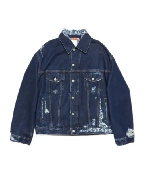 Acne Studios Long-sleeved Denim Trucker Jacket