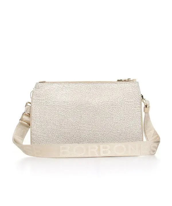 Borbonese Textured Shoulder Bag