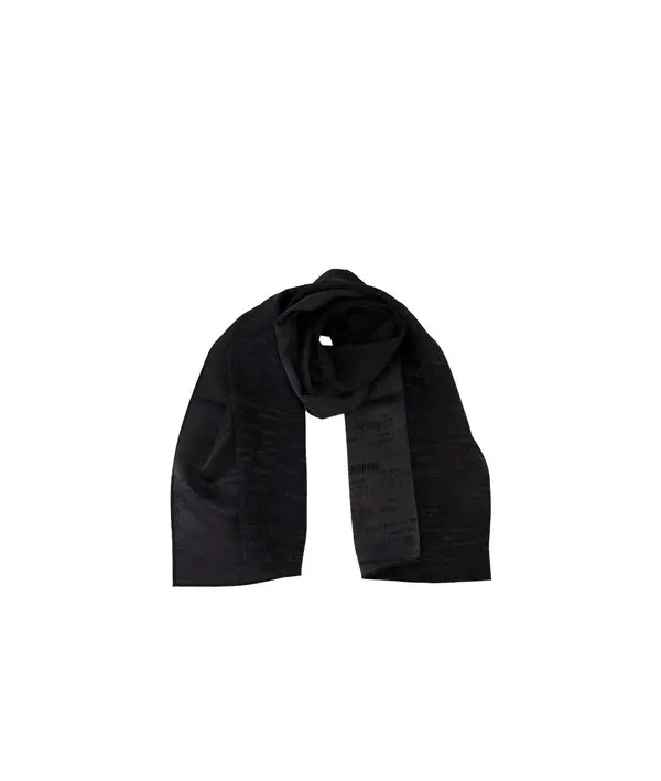 MAISON MARGIELA Allover Logo Print Scarf