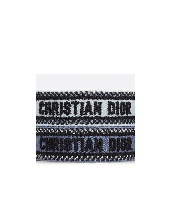 Dior Embroidered Bracelets With Tassels