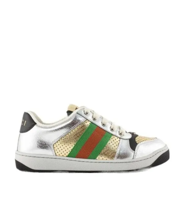 Gucci Screener Low-top Sneakers With Retro Logo Detail