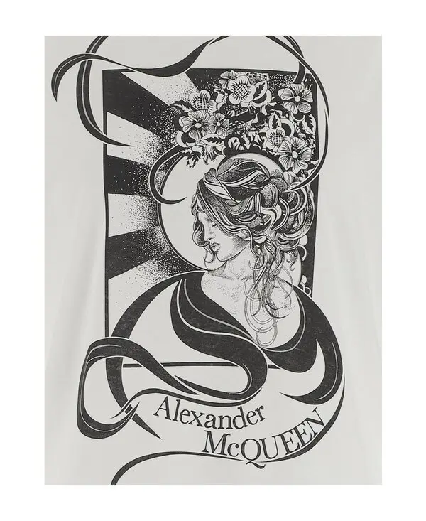 Alexander McQueen Graphic Print T-shirt