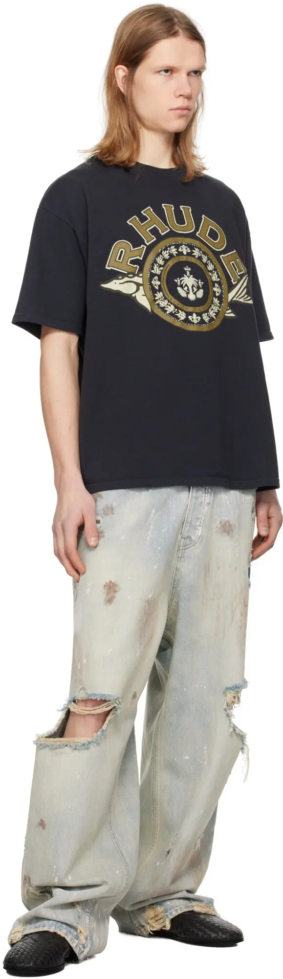 Rhude Logo Graphic T-shirt