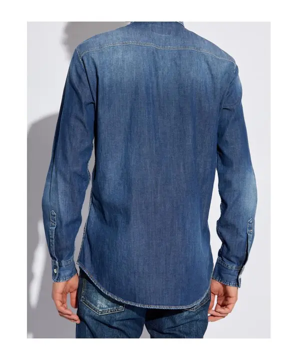 Dsquared2 Long-sleeved Denim Shirt