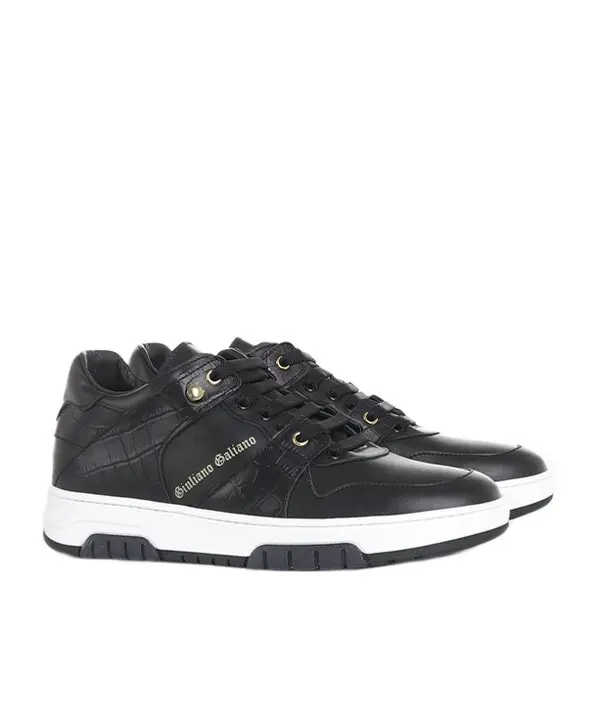 GIULIANO GALIANO Legend Low-top Sneakers With Alligator Pattern