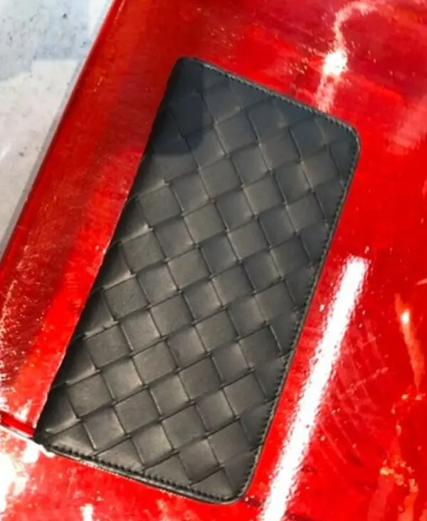 Bottega Veneta Intrecciato Zip-around Wallet