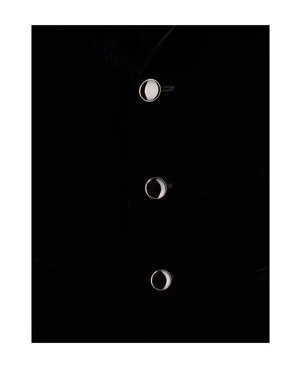 Saint Laurent Single-breasted Ribbed Blazer