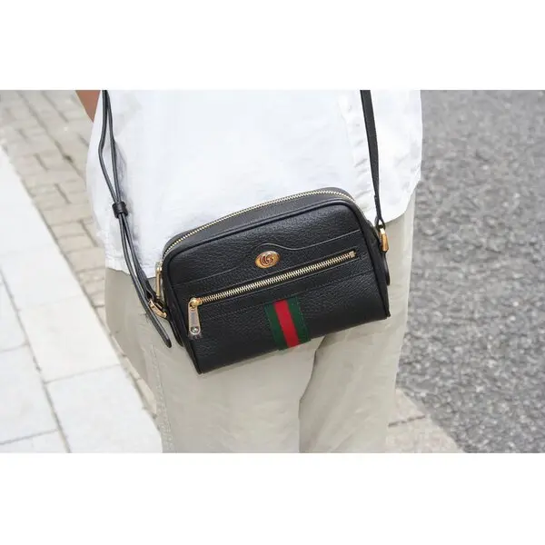 Gucci Mini Ophidia Gg Shoulder Bag