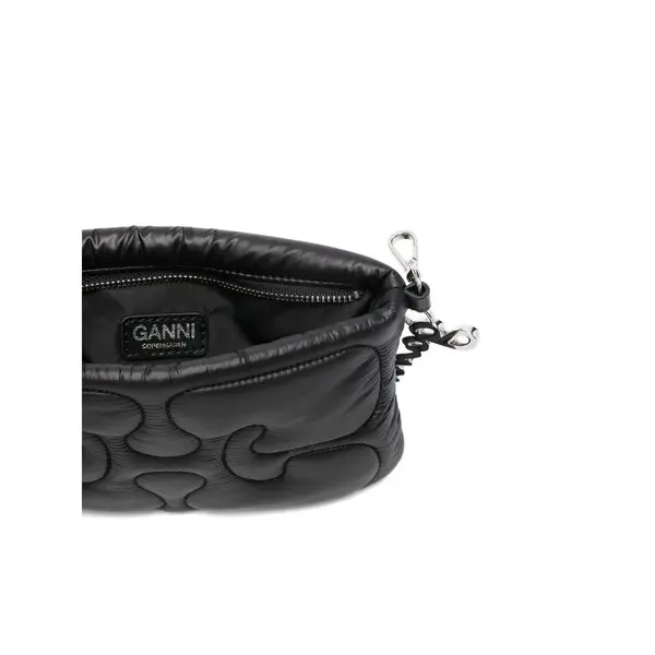 GANNI Quilted Re-tech Pouch