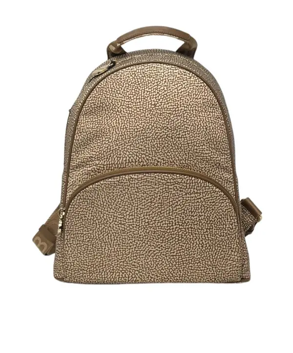 Borbonese Medium Backpack - Nude