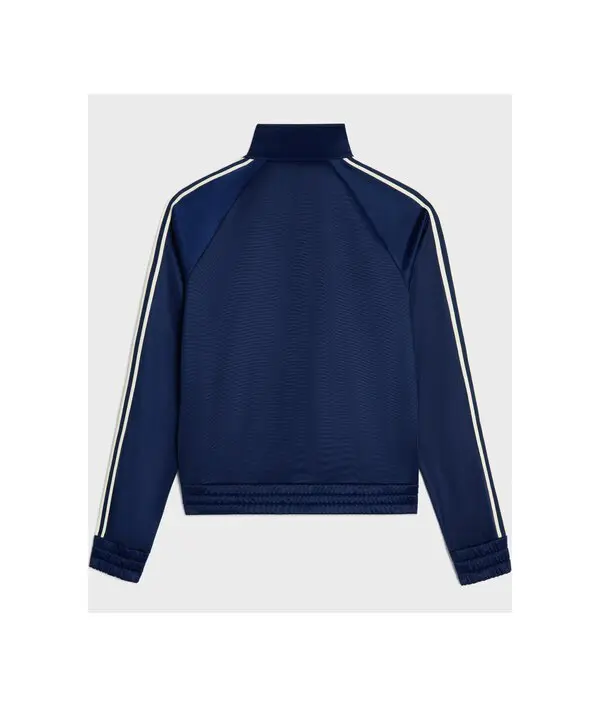 Celine Track Jacket In Vintage Double Jersey