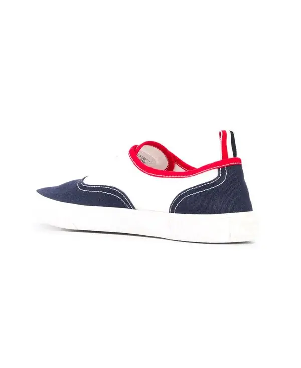 Thom Browne Heritage Canvas Sneakers