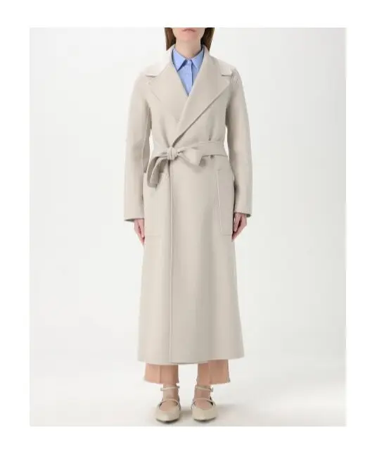 Max Mara Paolore Belted Long-sleeved Coat - No