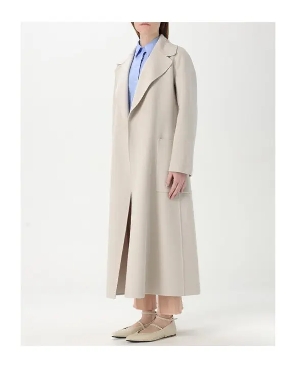 Max Mara Paolore Belted Long-sleeved Coat - No