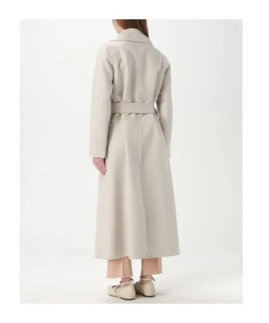 Max Mara Paolore Belted Long-sleeved Coat - No