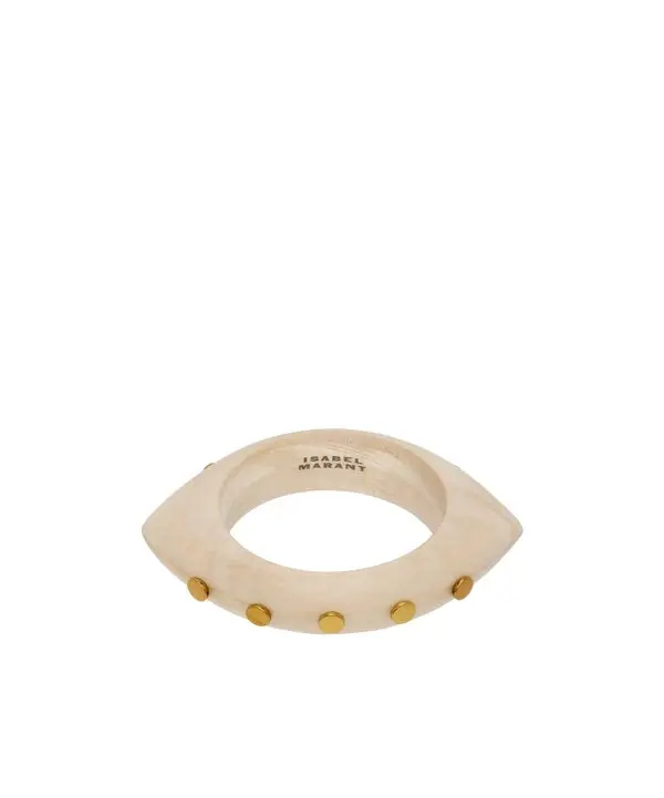 Isabel Marant Étoile Layla Logo Detail Bracelet - Yellow