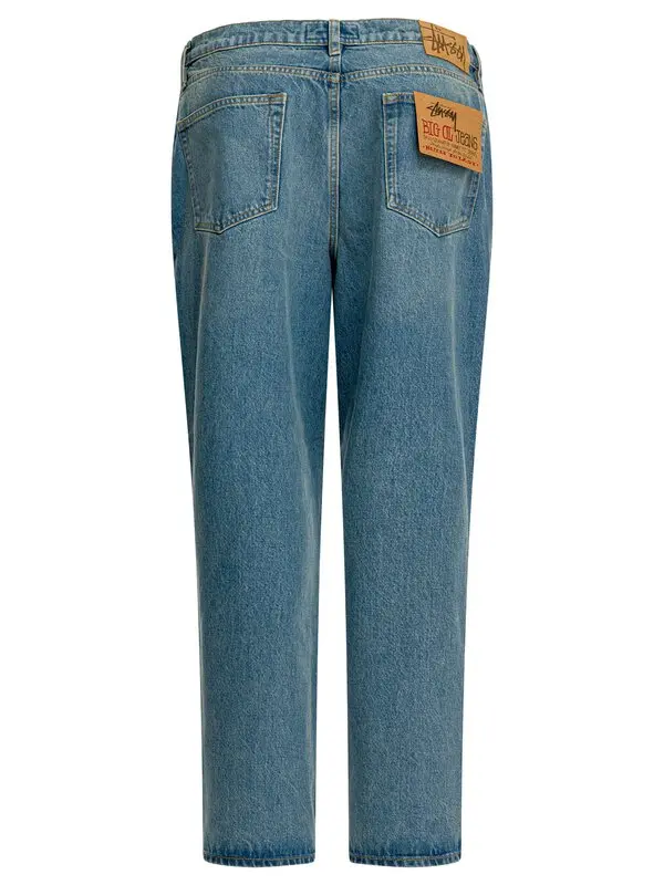 StÜssy Big Ol' Straight-leg Jeans - Blue