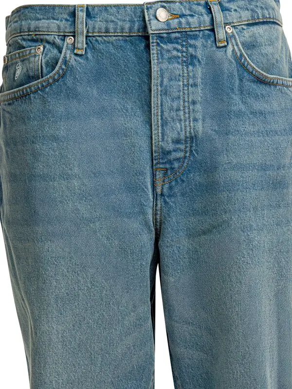 StÜssy Big Ol' Straight-leg Jeans - Blue