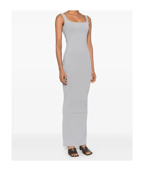 ENTIRE STUDIOS Square-neck Maxi Dress