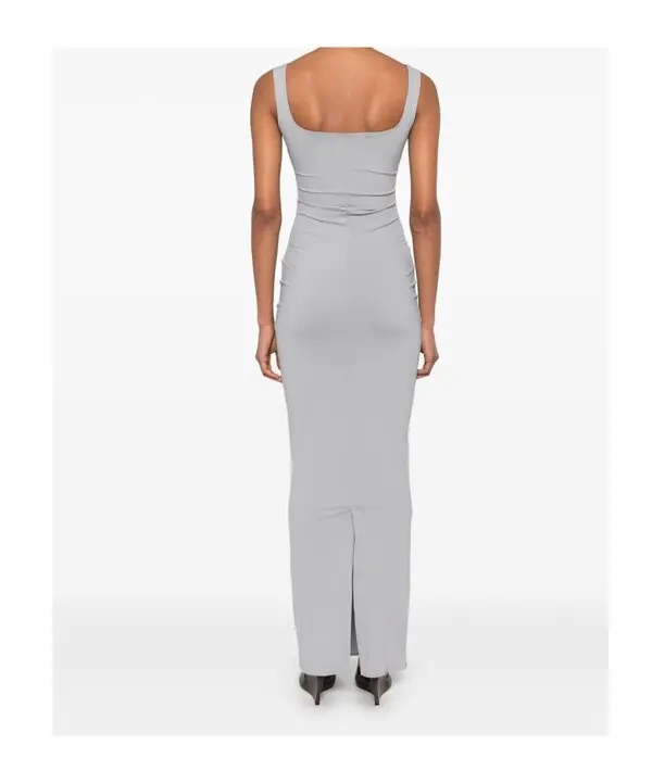 ENTIRE STUDIOS Square-neck Maxi Dress