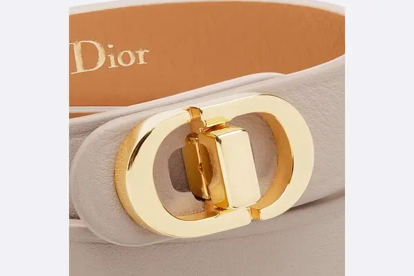 Dior 30 Montaigne Double Bracelet With Cd Logo Buckle