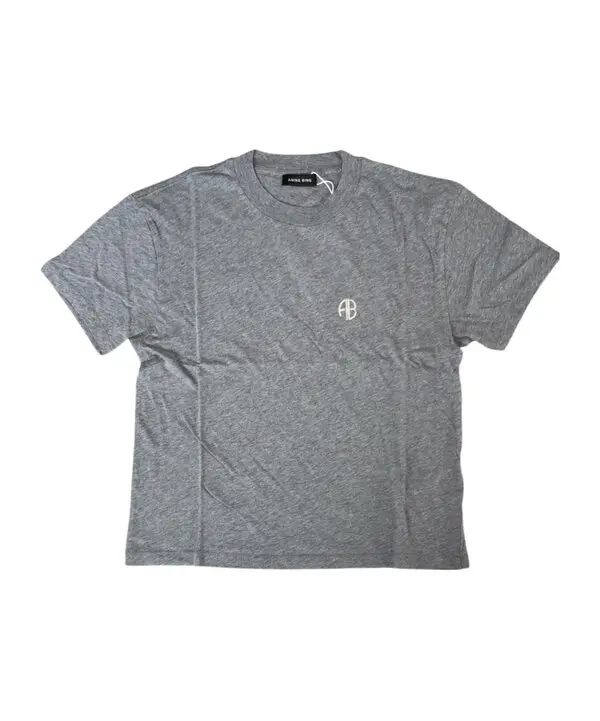 ANINE BING Short Sleeve T-shirt With Logo
