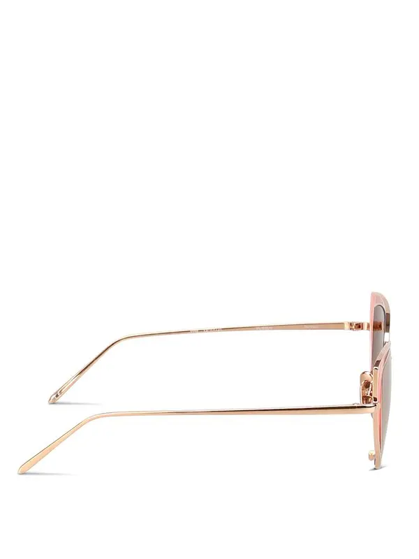 Linda Farrow Cat Eye Frame Sunglasses