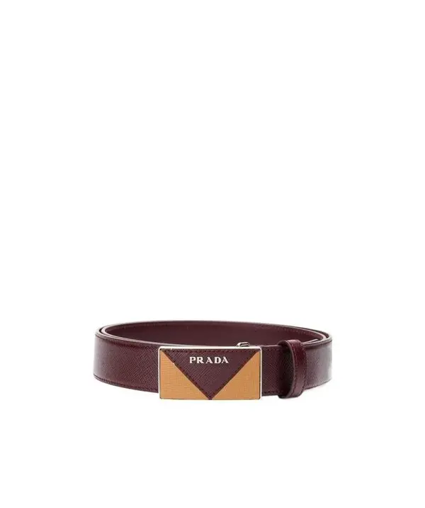 Prada Adjustable Buckle Belt - Multicolor