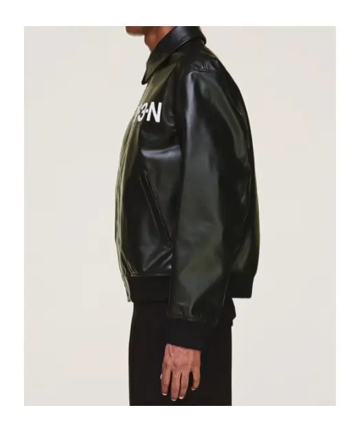 Y3 Logo Print Bomber Jacket