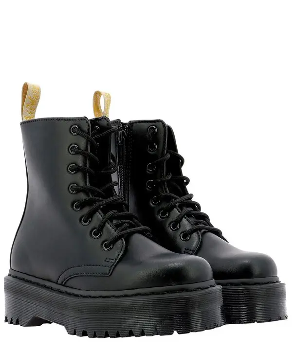 Dr. Martens Jaddon Ii Mono Platform Boots - Black