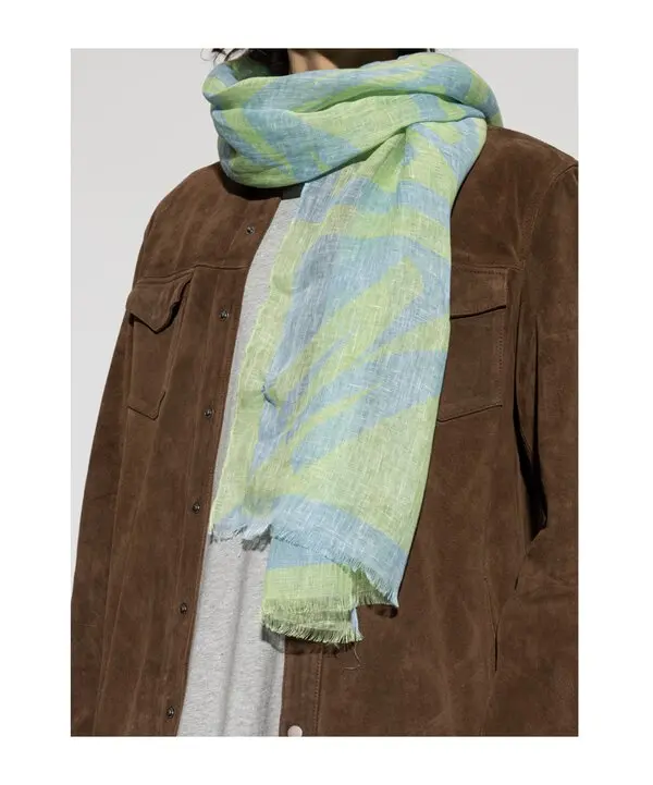 Moschino Printed Scarf