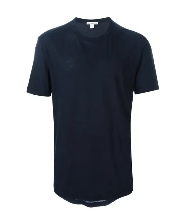 JAMES PERSE Clear Jersey Crewneck T-shirt