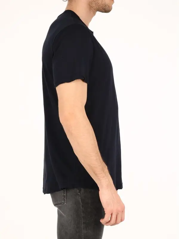 JAMES PERSE Clear Jersey Crewneck T-shirt