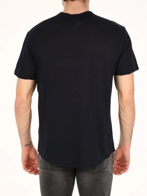 JAMES PERSE Clear Jersey Crewneck T-shirt