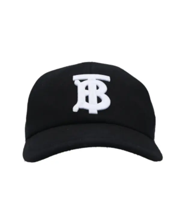 Burberry Monogram Embroidered Baseball Cap