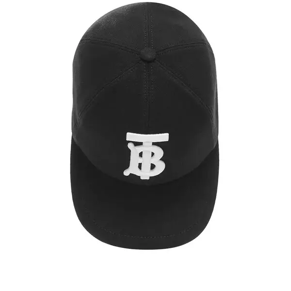 Burberry Monogram Embroidered Baseball Cap