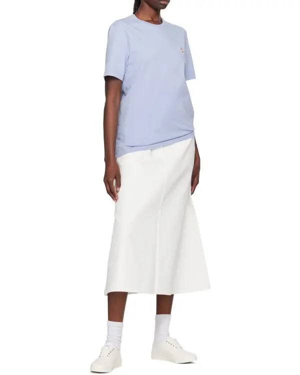 Maison Kitsuné Fox Patch Crewneck T-shirt