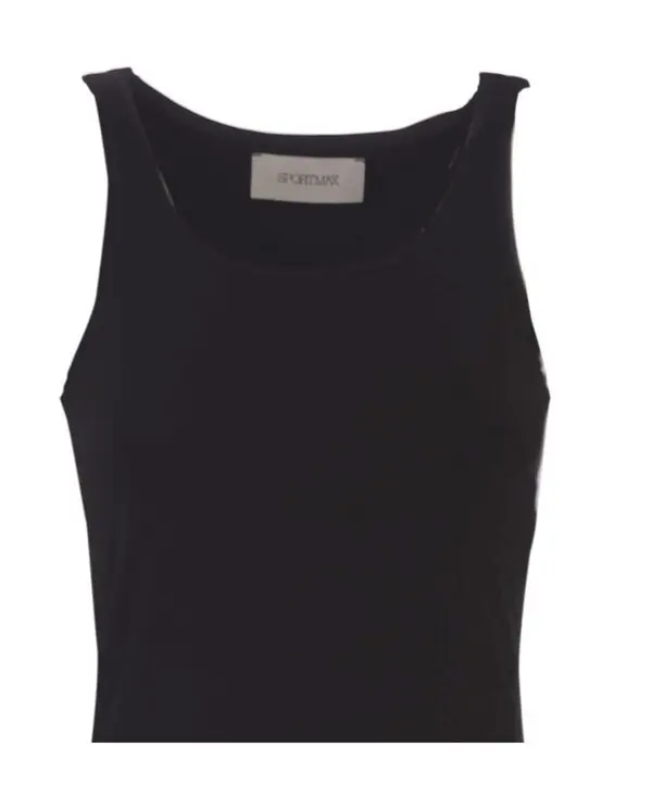 Sportmax Sleeveless Vest With Round Neck