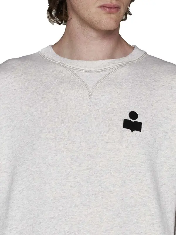 Isabel Marant Étoile Long Sleeve Crewneck Sweatshirt With Logo