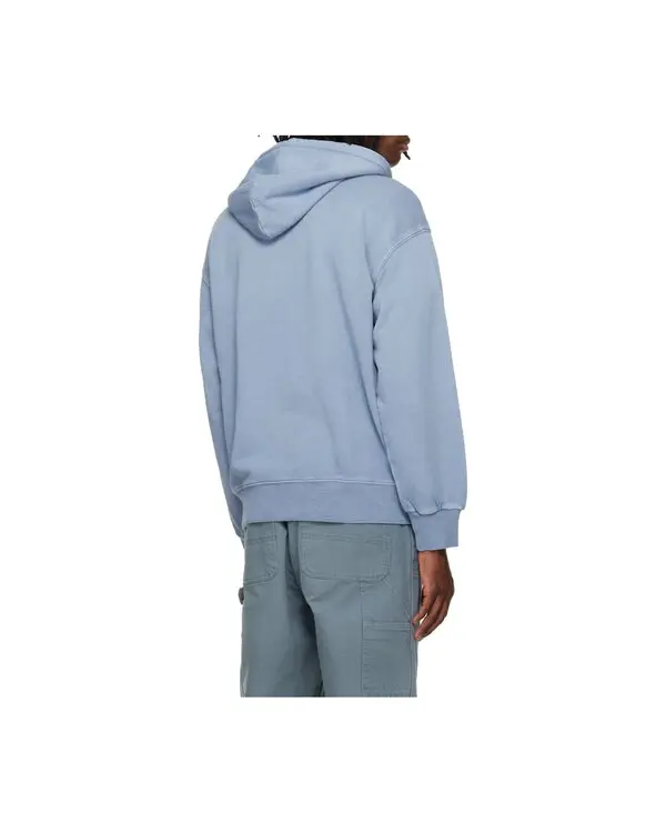 Carhartt Work In Progress Zip Up Hoodie - Soft Blue