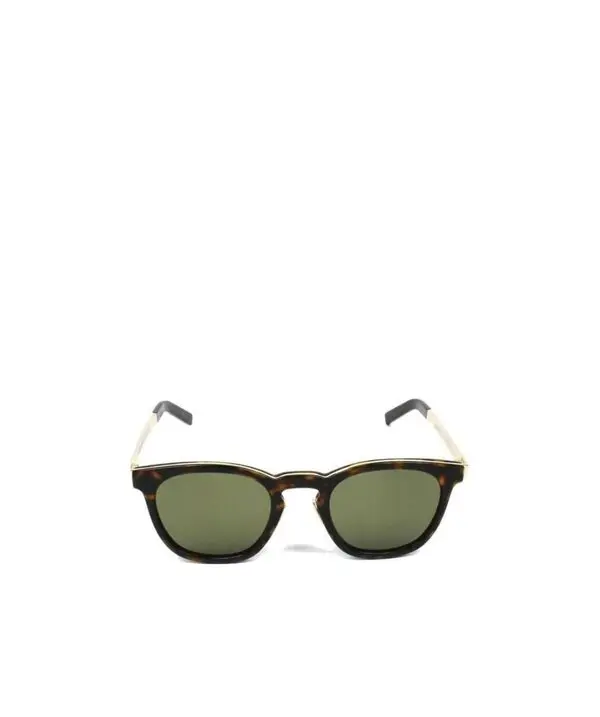 Saint Laurent Square Sunglasses - Green