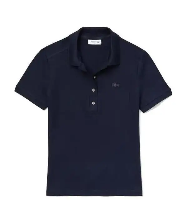 Lacoste L.12.d Slim Fit Stretch Mini Piqué Polo Shirt