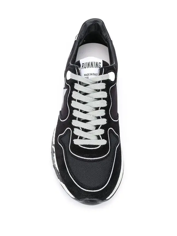 GOLDEN GOOSE Running Sole Low-top Sneakers - Black