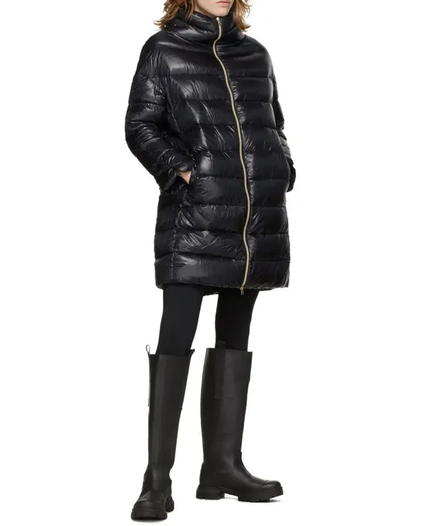 Herno Mid-length Quilted Down Coat