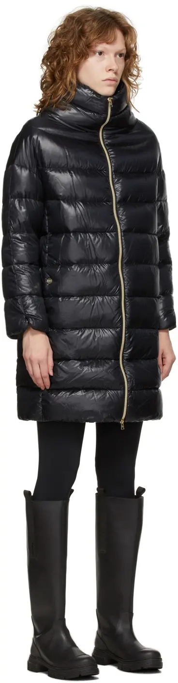 Herno Mid-length Quilted Down Coat
