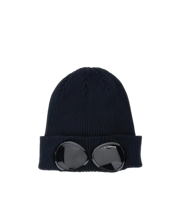 C.P. COMPANY Goggle Beanie - Black