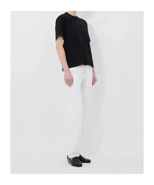 Loulou De Saison Telanto Logo T-shirt - Black